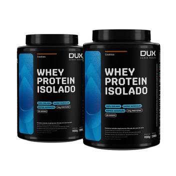 DUO WHEY PROTEIN ISOLADO 900g - Dux Human Health - Whey Protein Isolado ...