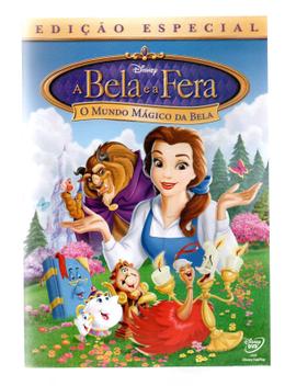 Dvd A Bela E A Fera - O Mundo Mágico Da Bela - WALT DISNEY - Livros de ...
