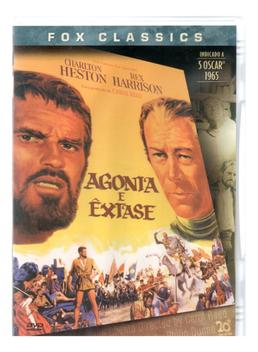 Dvd Agonia E Êxtase - Filmes - Magazine Luiza