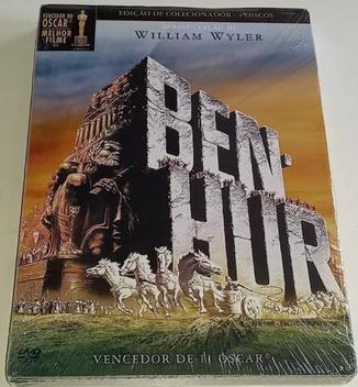 Dvd Ben-hur - Edição De Colecionador (4discos/lacrado) - Warner ...