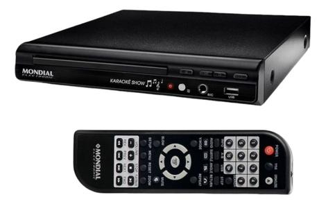 Dvd Cd Player Mondial Karaoke Mp3 Usb Pendrive Ripping Score - Dvd ...