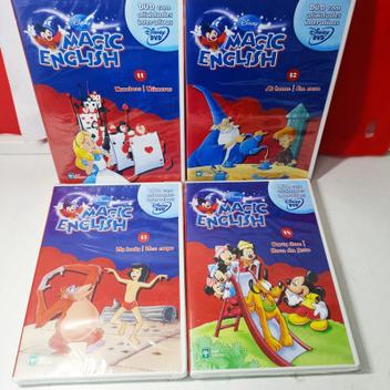 Dvd Disney Magic English - Volume 11,12,13,14(4 DVDS) - Abril Music ...