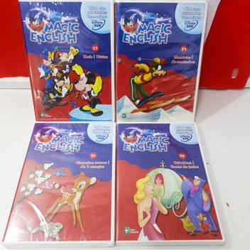 Dvd Disney Magic English - Volume 23,24,25,26 (4 DVDS) - Abril Music ...