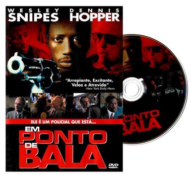 DVD Em Ponto de Bala Wesley Snipes Dennis Hopper - Warner Bros ...