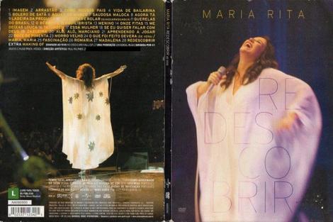 DVD Maria Rita Redescobrir - Universal - Livros de Arte e Fotografia ...