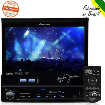 DVD Player Pioneer AVH-P6380BT 7 Polegadas Retratil Bluetooth USB SD ...