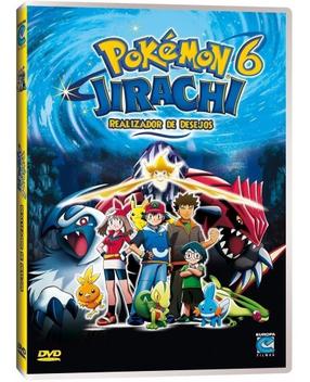 Dvd Pokémon 6 Jirachi Realizador De Desejos - Europa Kids - Filmes ...