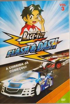 DVD Race -Tin Flash & Dash - Vol.3 Embalagem de Papel - TOP DISC - Filmes - Magazine Luiza