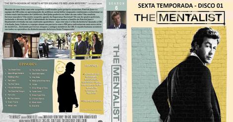 Dvd The Mentalist - 6ª Temporada - 5 Discos - Warner - Minissérie e Séries de TV - Magazine Luiza