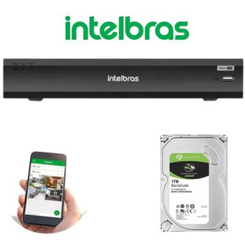 Dvr Imhdx 3004 Gravador Digital 4 Canais Full Hd Intelbras + hd 1TB ...