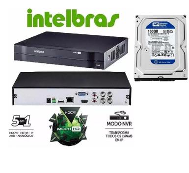 Dvr Intelbras Mhdx 4 Canais Modelo Multi Hd Ultima Geração Lançamento C ...