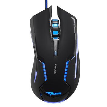 E-BLUE - Mouse Óptico Mazer RX 2500 DPI - EMS616BKAA - Mouse Gamer ...