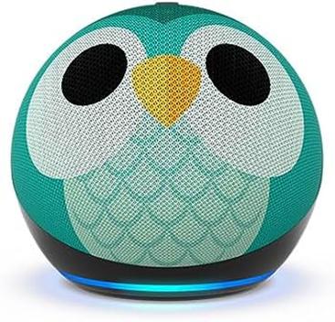 Echo Dot 5 Geração Alexa Kids Owl Coruja - Smart Speaker / Caixa de Som ...