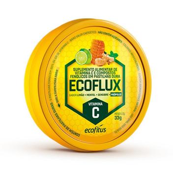 Ecoflux Vitamina C Ecofitus Sabor Limão Lata 33G - Vitaminas A-Z ...