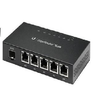 Edgerouter X6-Ports Giga(5 Poe+Sfp) Ubiquiti Er-X-Sfp - Roteador Wi-Fi ...