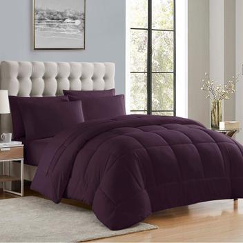 Edredom King Sweet Home Collection - Alternativa a Penas - Roxo ...