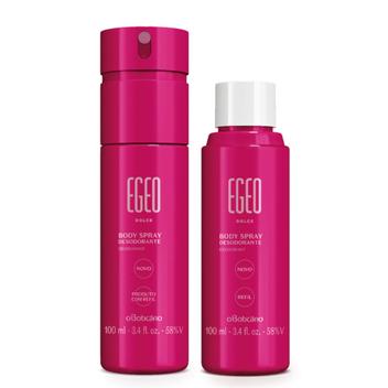 Egeo Dolce: Body Spray 100ml + Refil 100ml - Corpo e banho - Cuidados ...