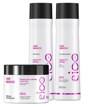 Eico Pro Liso Mágico Kit Especial Lisos Alisados 3 Itens - Eico ...