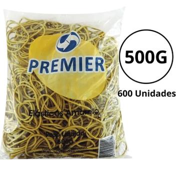 Elástico Amarelo Para Dinheiro 500g 600 Unidades - Premier - Elástico ...