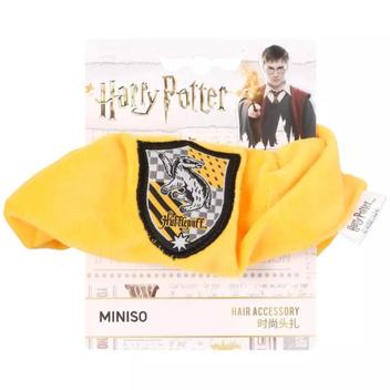 Elástico de Cabelo Macio Harry Potter Hufflepuff Miniso - Elástico para ...