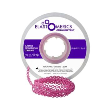 Elástico em Corrente Médio 1,5M - Orthometric - Borrachinha de Aparelho ...