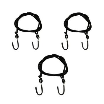 Elástico Extensor Estique 1,0mt p/ Carrinho e Bike Com Ganchos de Ferro ...