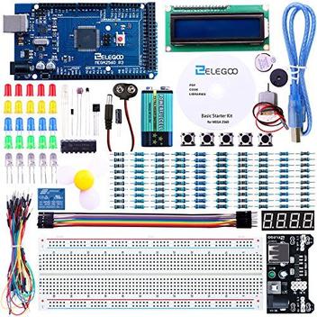 ELEGOO Mega R3 2560 Project Starter Kit Compatível com Arduino IDE MEGA - Incluindo 16 Tutoriais ...