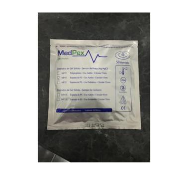Eletrodo Descartável P/ ECG Medpex - Adulto Envio C/50 Unidades ...