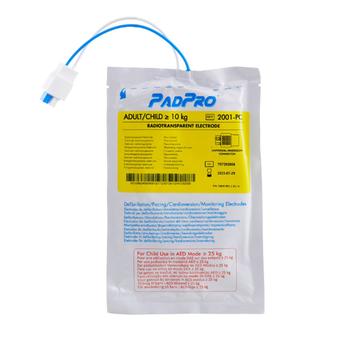 Eletrodo PadPro MD Adulto/ Pediátrico >/= 10kg RTS Conector Universal ...