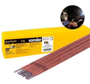 Eletrodo Para Solda Elétrica E6010 Com 3,25 mm 5Kg Vonder - Eletrodo de ...