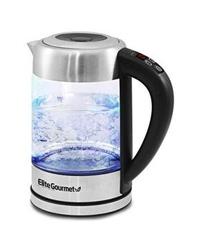 Elite Gourmet EKT-1789D Chaleira Elétrica Programável 1,7L Vidro ...