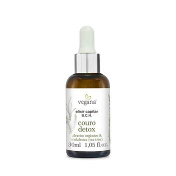 Elixir Capilar Couro Detox Vegana WNF 30ml Controle da Oleosidade - Tônico Capilar - Magazine Luiza