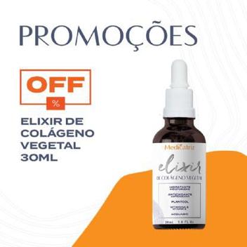 Elixir de colágeno vegetal 30ml - Medicatrzi - Tônico Facial - Magazine ...