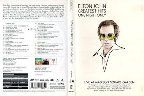 elton jhon greatest hits one night only dvd original lacrado ...