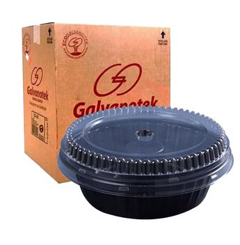 Embalagem Bolo 1200ml - 50 Unidades - Galvanotek - Pote Descartável - Magazine Luiza