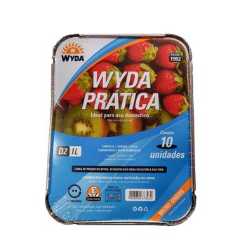 Embalagem de Alumínio D2 1000 Ml 100 Unidades Wyda - Bandejas ...