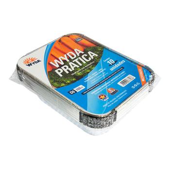 Embalagem de Alumínio Wyda D6 500ml 10 unidades - Bandejas - Magazine Luiza