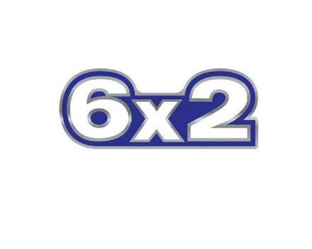 Emblema Auto Adesivo Para Caminhão Volkswagen - Modelo 6X2 - Decal Line ...