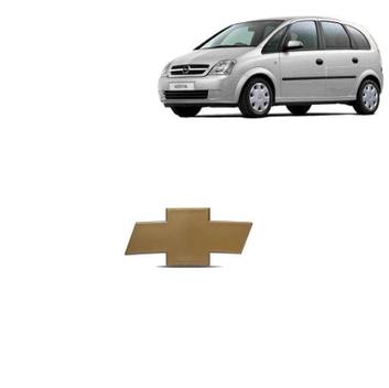 Emblema Grade Dianteiro Gravata GM Meriva Dourado Adesivo - BWR ...