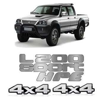 Emblema L200 Sport Hpe - Emblematech - Emblemas - Magazine Luiza