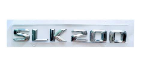Emblema Mercedes Slk200 Slk 200 Cromado Em Estoque - OEM - Emblemas ...