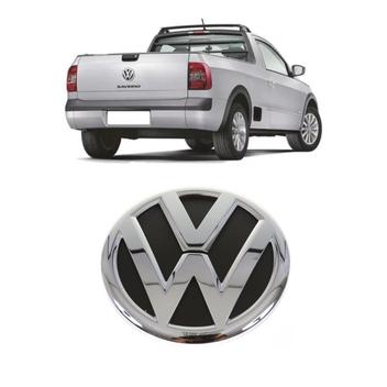 Emblema Saveiro G5 G6 2013 2014 2015 2016 Cromado - Marcon - Frisos e ...