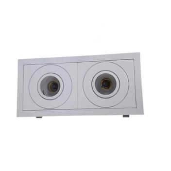 Embutido Duplo PAR20 E27 Modulo Slim IL 2411 Branco Brilho - Interlight ...