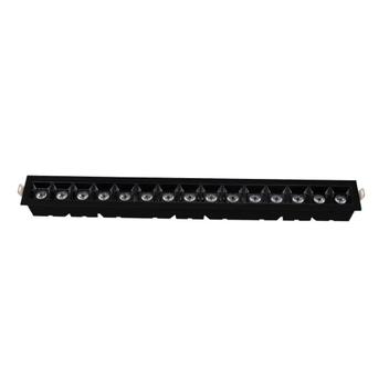 Embutido Led 30w 15 Spots Luz Amarela Preto Dot Light Concentrado LM2165 Luminatti ...