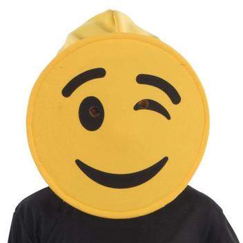 Emoticon Mask Dress Up America Winking para crianças - Fantasia ...