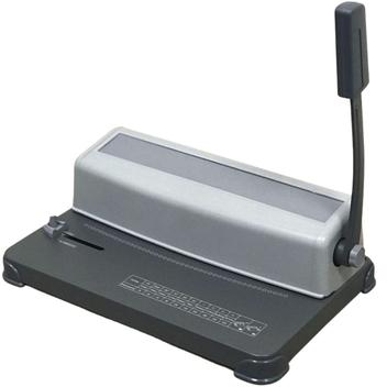 Encadernadora 2x1 Perfuradora Conjugada A4 Manual Espiral 46 Furos 12 ...