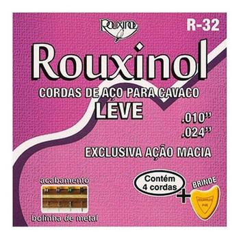 Encordoamento Cavaquinho Aço Tensão Leve Rouxinol R32 Bolinh - Nig ...