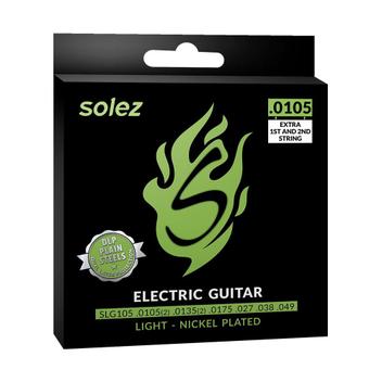 Encordoamento Guitarra Solez 0105 049 SLG105 Nickel Plated - Cordas ...