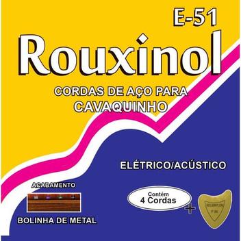 Encordoamento Rouxinol Cordas Aço Cavaquinho Cavaco E-51 E51 - Nig ...