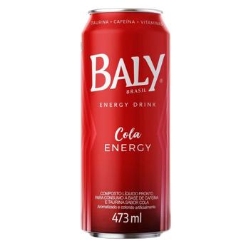 Energético Baly Energy Drink Cola Energy 473ml - Bebida Energética ...